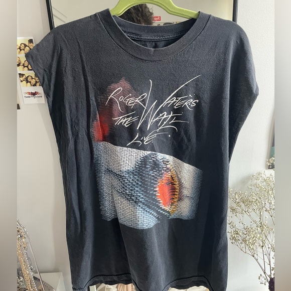Shirts | Vintage Punk Roger Waters 210 Tour Tshirt | Poshmark